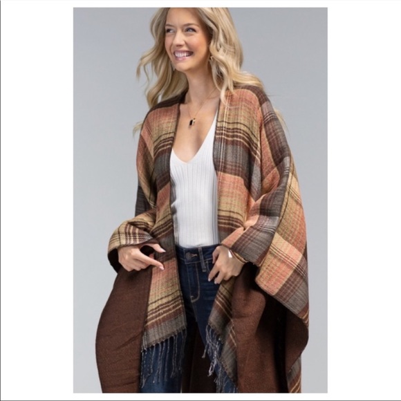 Ruggine | Sweaters | Ruana Cardigan Drape Poncho | Poshmark